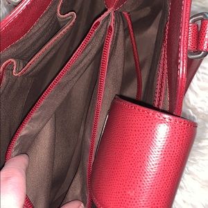 Ecco | Bags | Ecco Red Purse | Poshmark